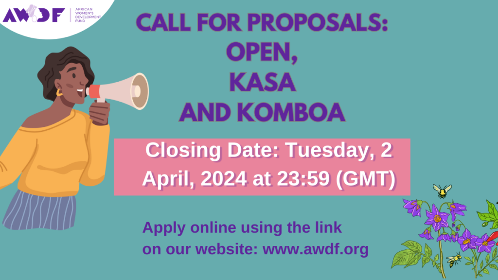 Call for Proposals: Open, KASA! and Komboa Grants - The African Women's ...