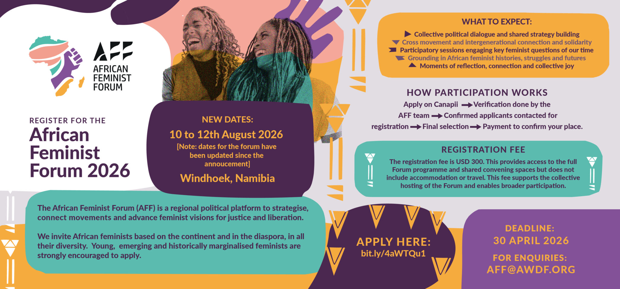 The African Feminist Forum 2026: Announcing Call for Applications and ...